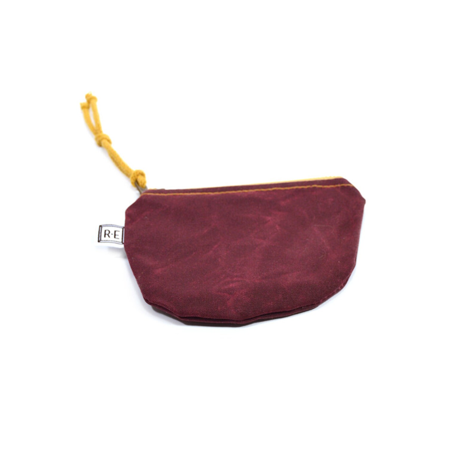 Coin Purse Small Waxed Canvas Pouch Simple Coin Pouch - Etsy