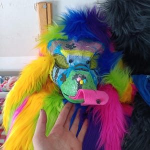 Dino Mask Rainbow - Etsy