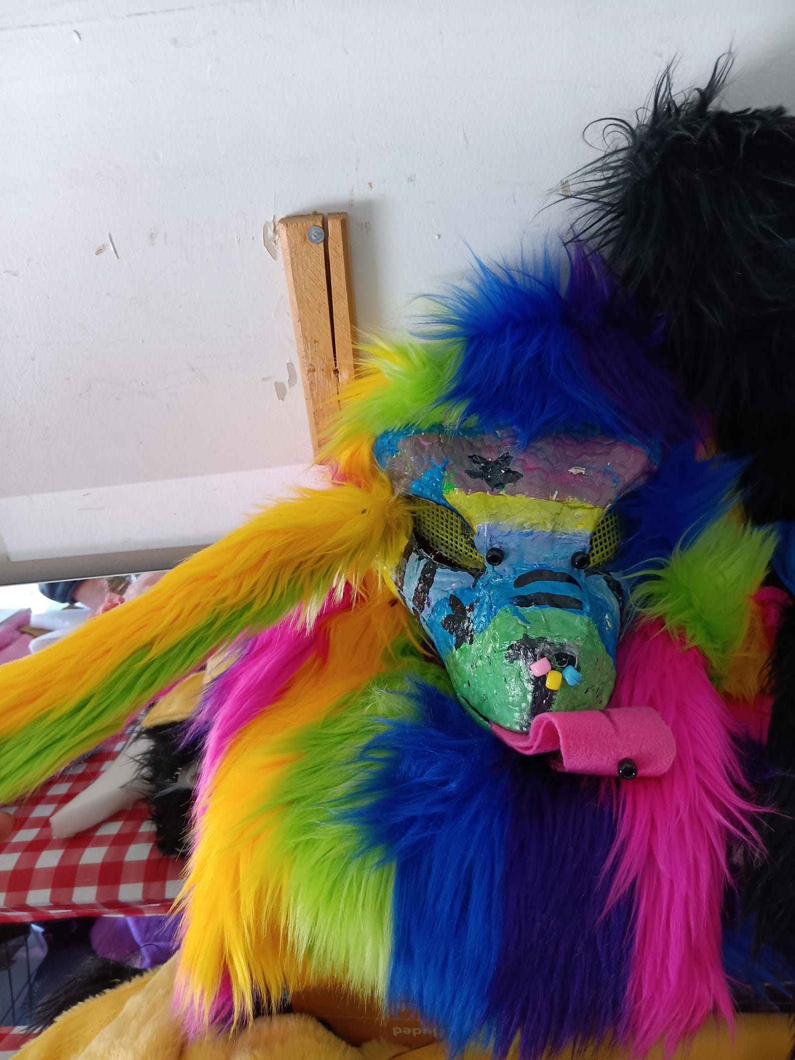 Dino Mask Rainbow - Etsy