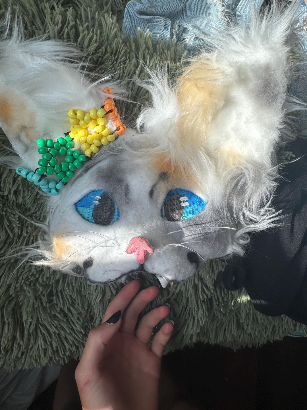 Mq- Hq Fluffy Therian Mask - Etsy