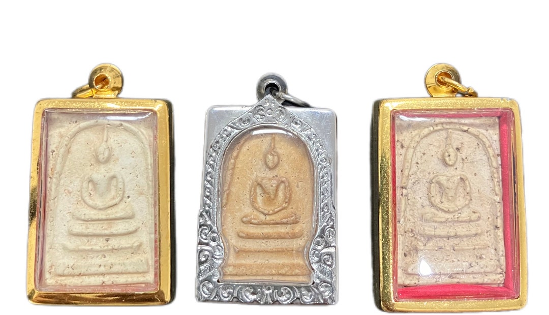 Thai Spiritual Amulet “phra Somdej” King of All Amulets, Set of 3 ...