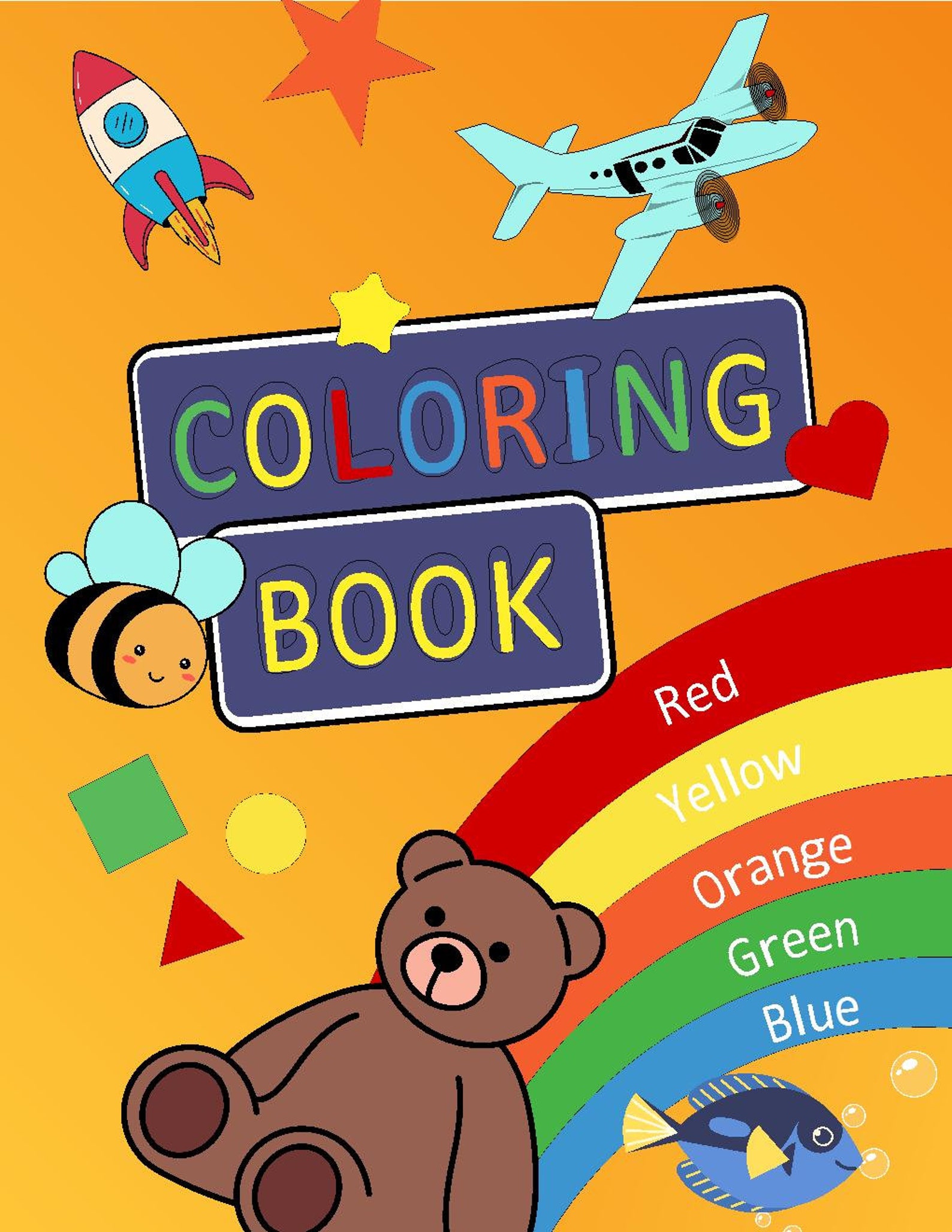 MY 1ST COLORING BOOK - Etsy