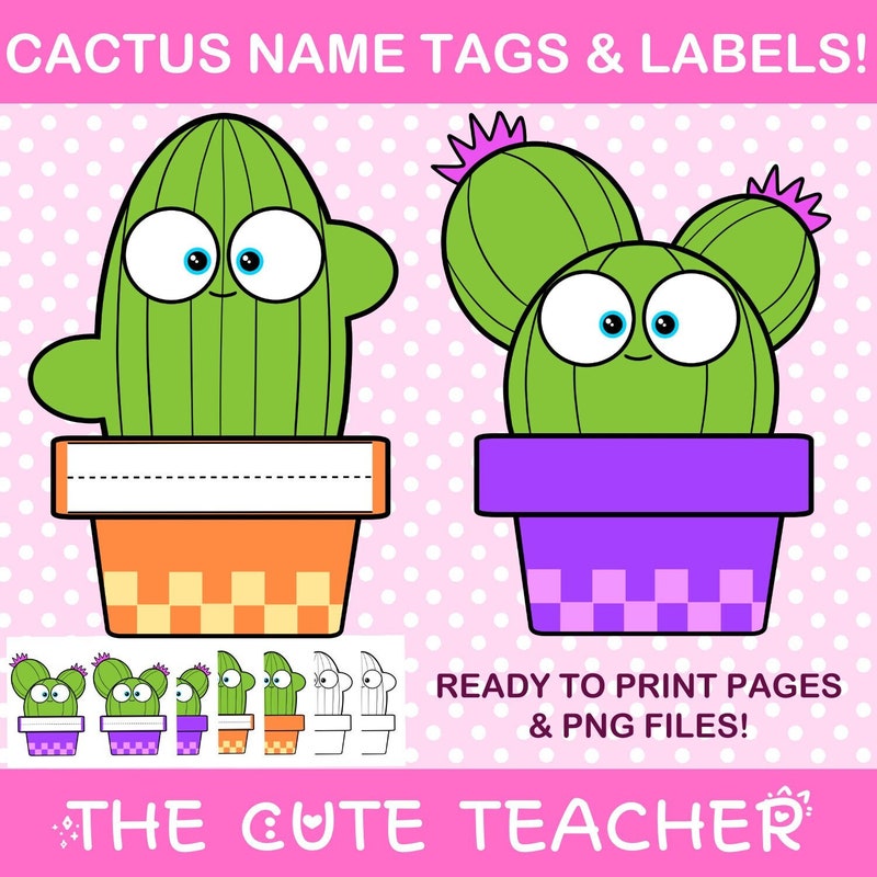 Cactus Theme - Etsy