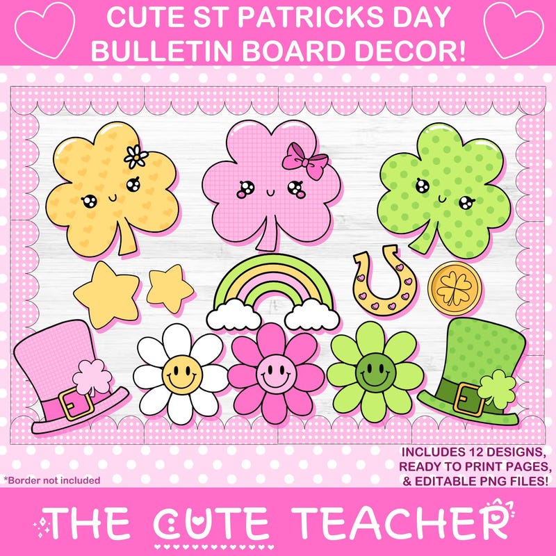 St Patricks Bulletin - Etsy