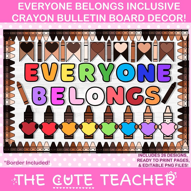 Inclusive Classroom Decor - Etsy