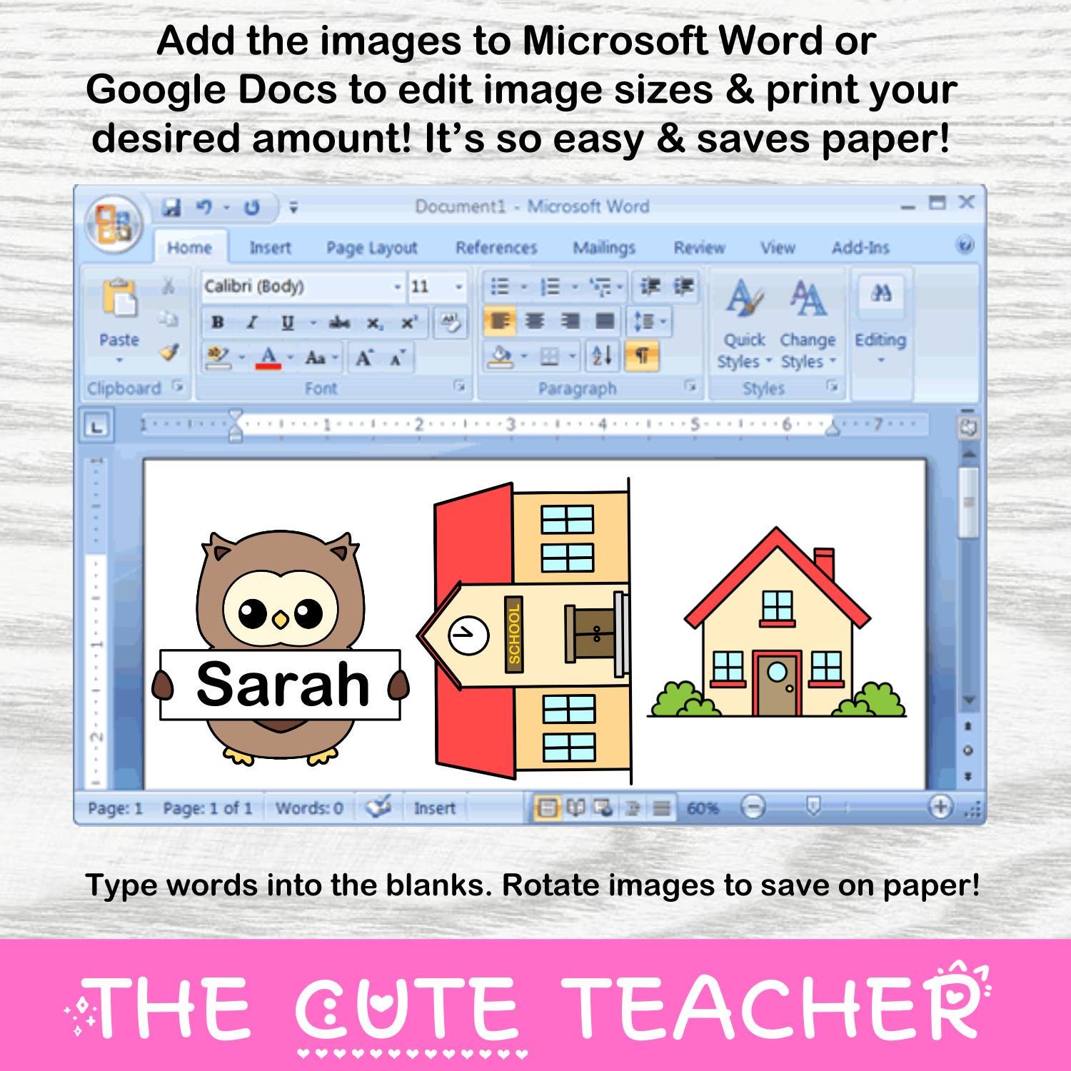 Attendance Chart - Who’s Here Today - Editable Owl Preschool ...