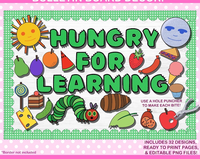 The Hungry Caterpillar Inspired Name Tags - Printable Cubby Labels ...