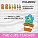 Flower Themed Name Tags - Fun Door Display & Cubby Ideas - Etsy