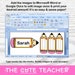 Pencil Name Tags - Classroom Printable Cubby Display and Back to School ...