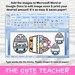 Cute Easter Bulletin Board Decor - Easter Egg Basket Name Tags, Cubby ...