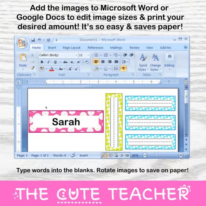 Sports Name Tags - Editable Sports Theme Classroom Desk Plates - Etsy