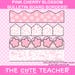 Pink Japanese Cherry Blossom Bulletin Board Printable Borders ...
