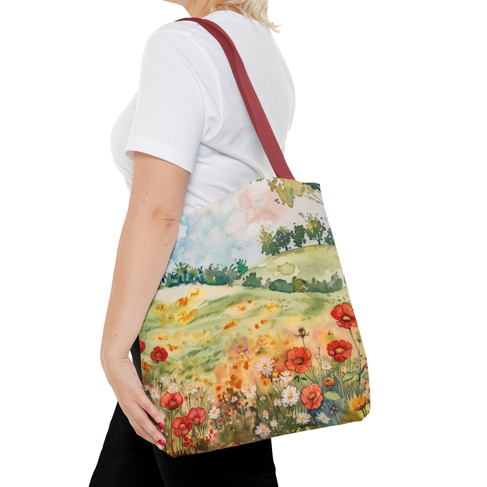 Tote Bag AOP Beautiful Rustic Coastal Design Piece No 145 in 3 Sizes ...