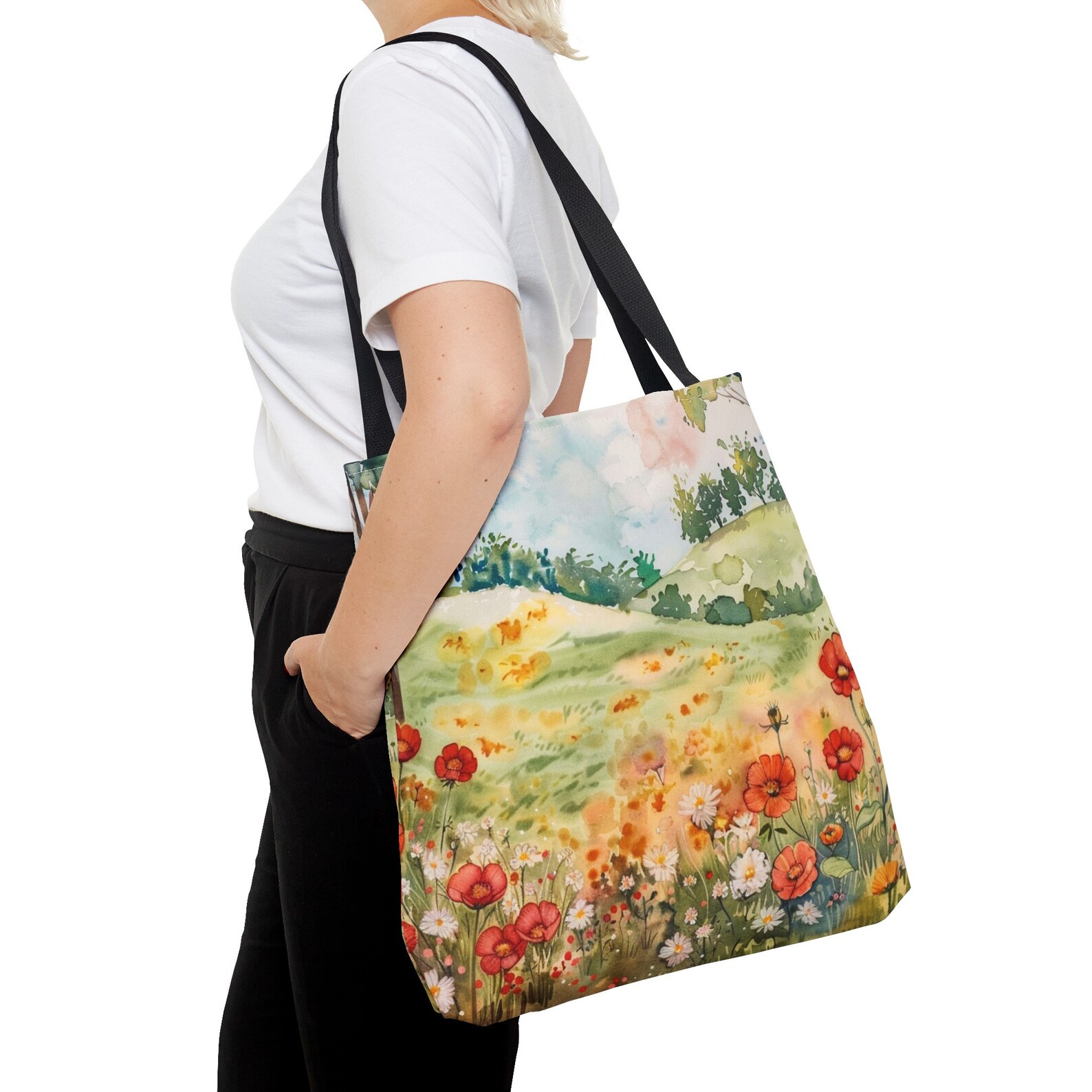 Tote Bag AOP Beautiful Rustic Coastal Design Piece No 145 in 3 Sizes ...