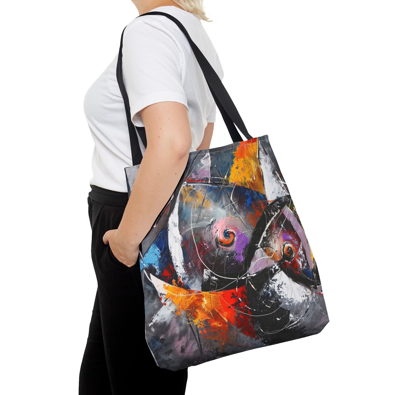 Tote Bag AOP Beautiful Modern Abstract Design N 3 Sizes - Etsy