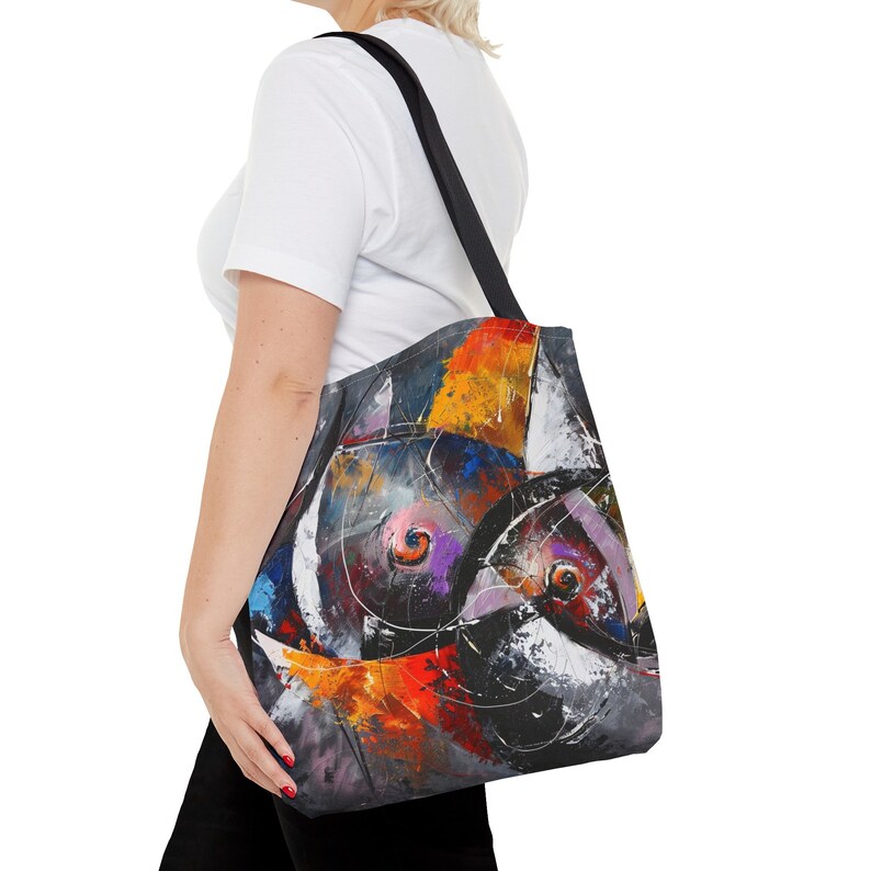 Tote Bag AOP Beautiful Modern Abstract Design N 3 Sizes - Etsy