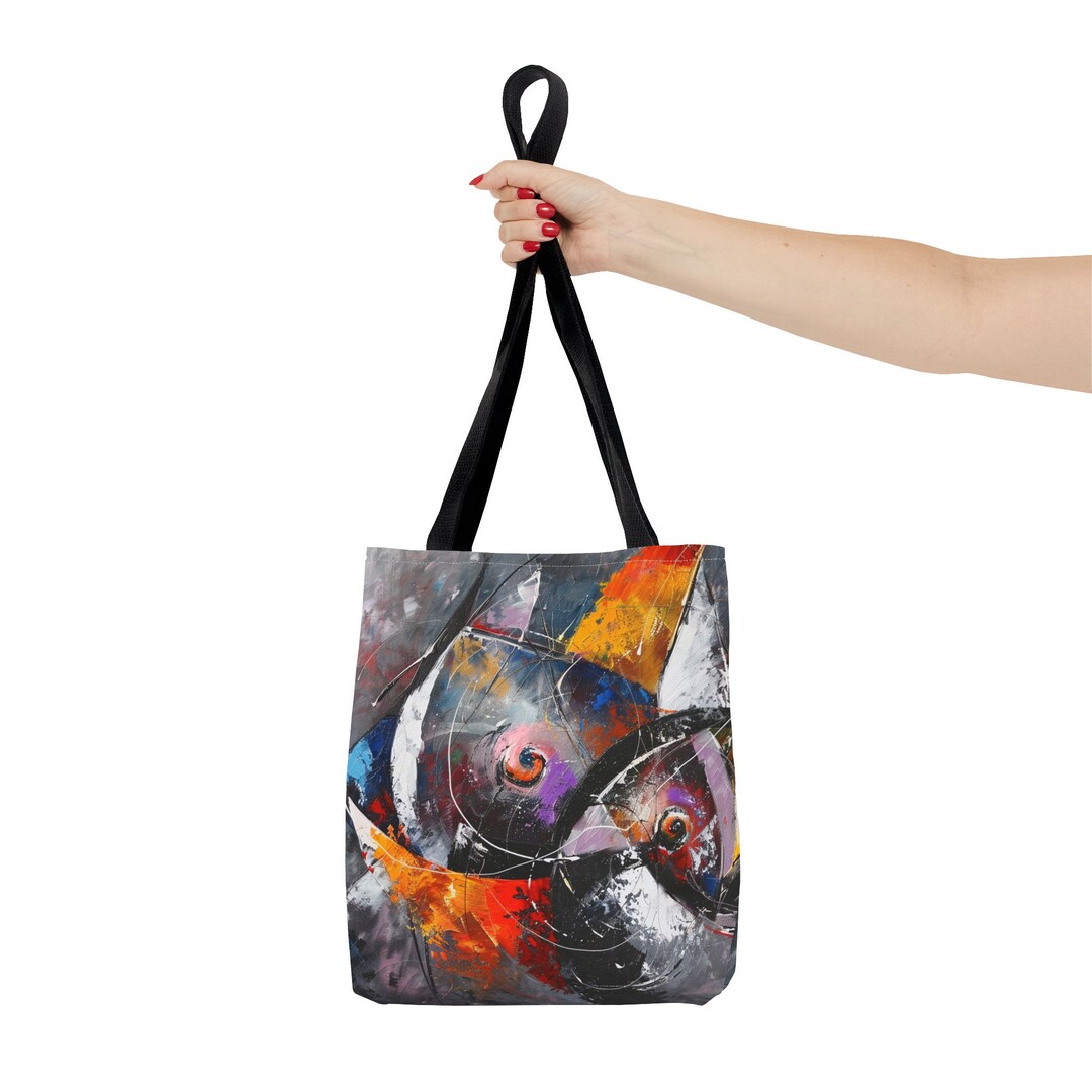 Tote Bag AOP Beautiful Modern Abstract Design N 3 Sizes - Etsy