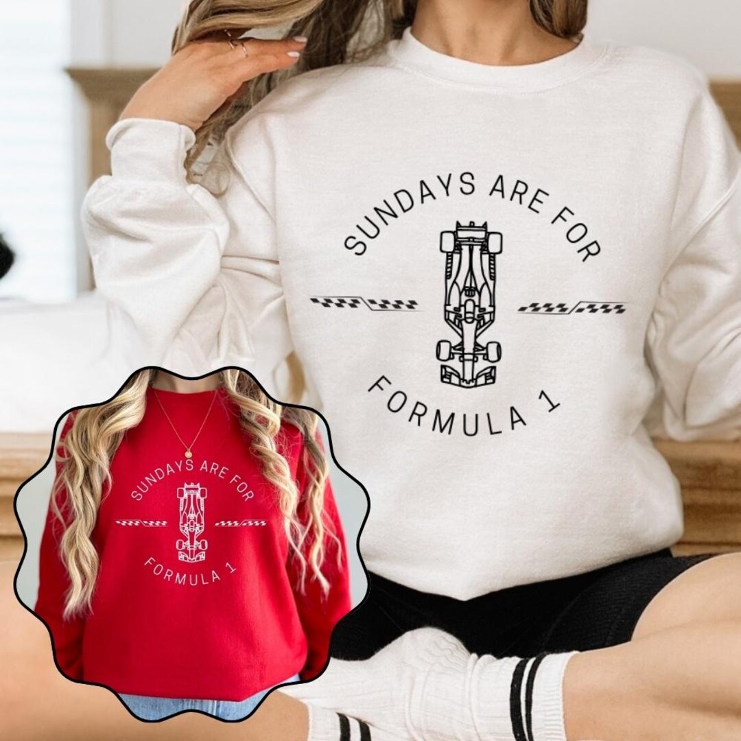 Sundays Are for Formula 1, Formula One, F1 Crewneck Sweatshirt - Etsy
