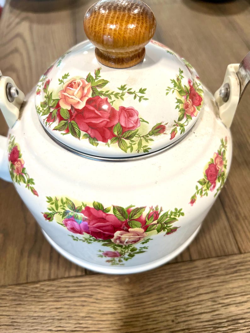 Royal Albert Old Country Roses Teapot - Etsy