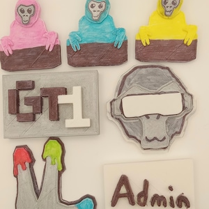 Gorilla Tag Badges - Etsy