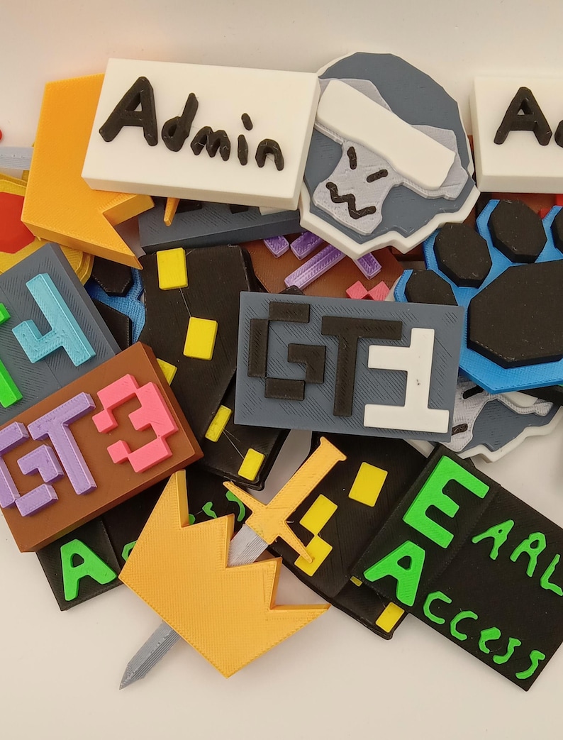 Gorilla Tag Badges - Etsy