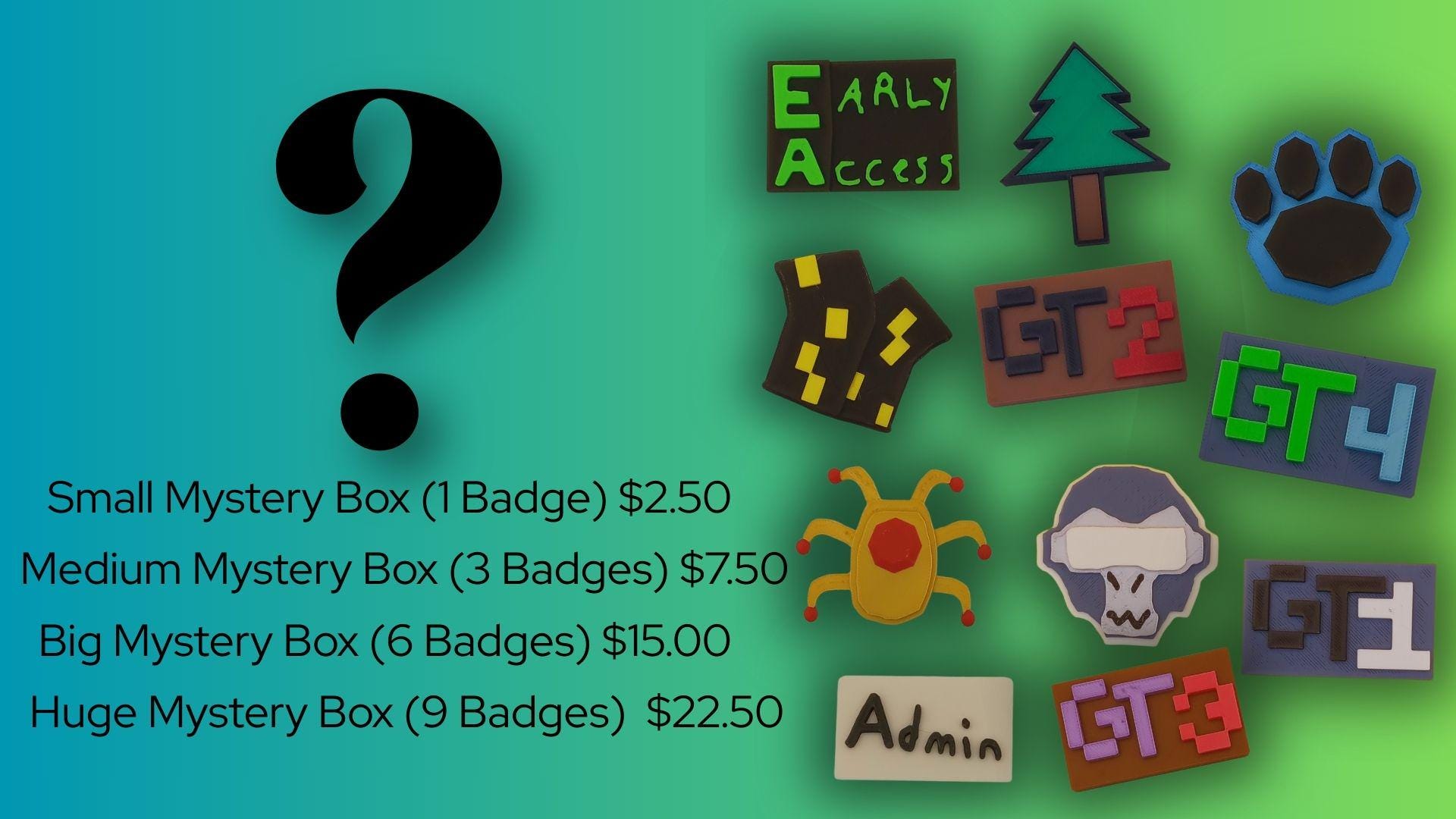 Gorilla Tag Badges - Etsy