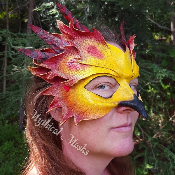 Phoenix Mask - Etsy