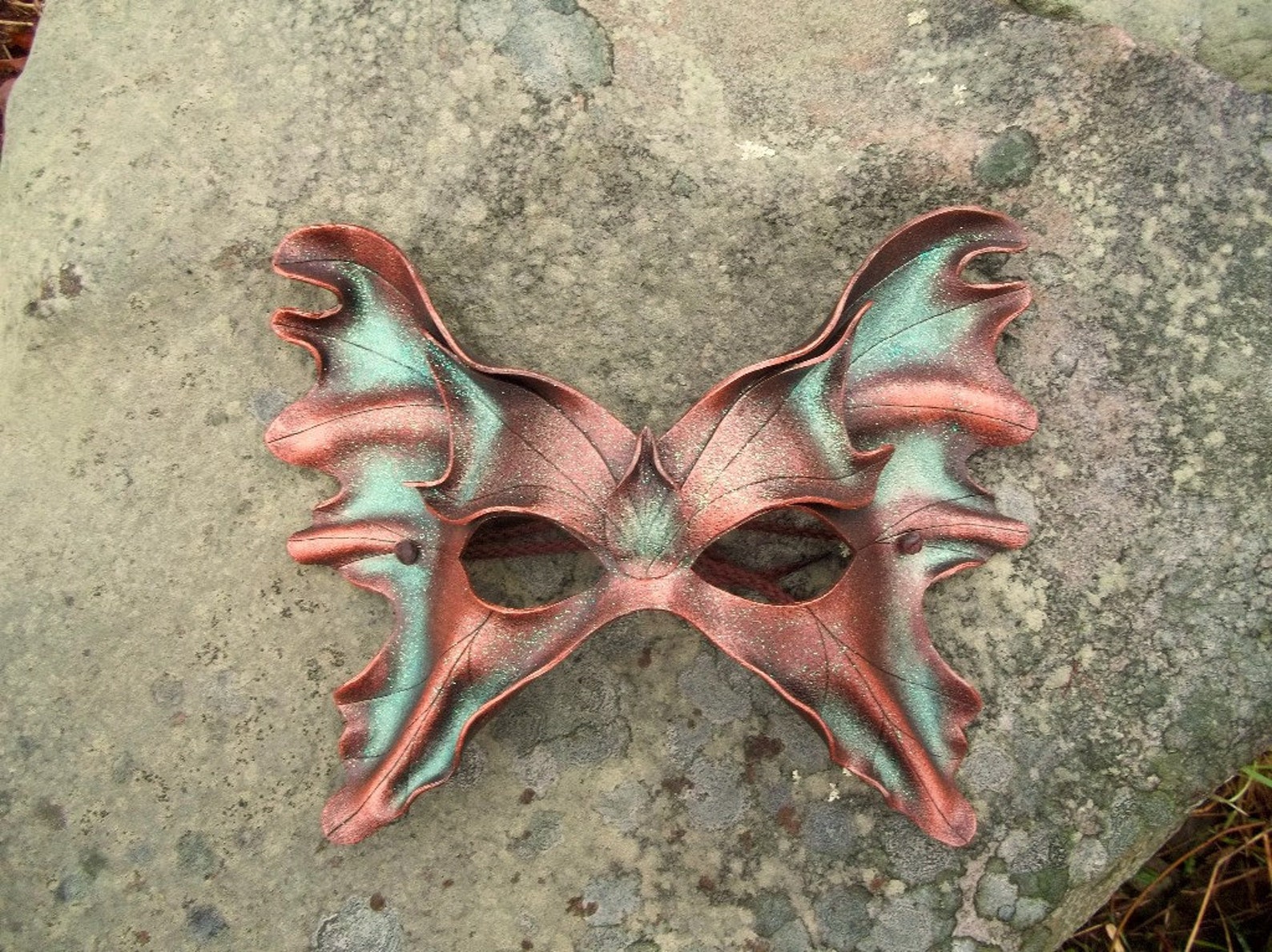 Fairy Mask in Brown - Etsy