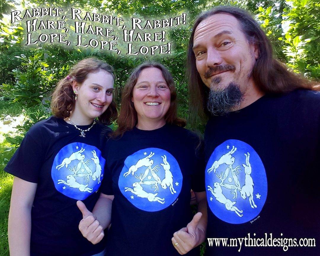 Triple Jackalope T-shirt - Etsy