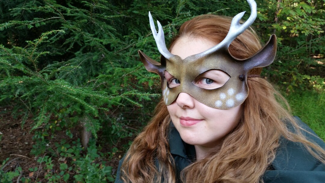 Fawn Deer Mask - Etsy