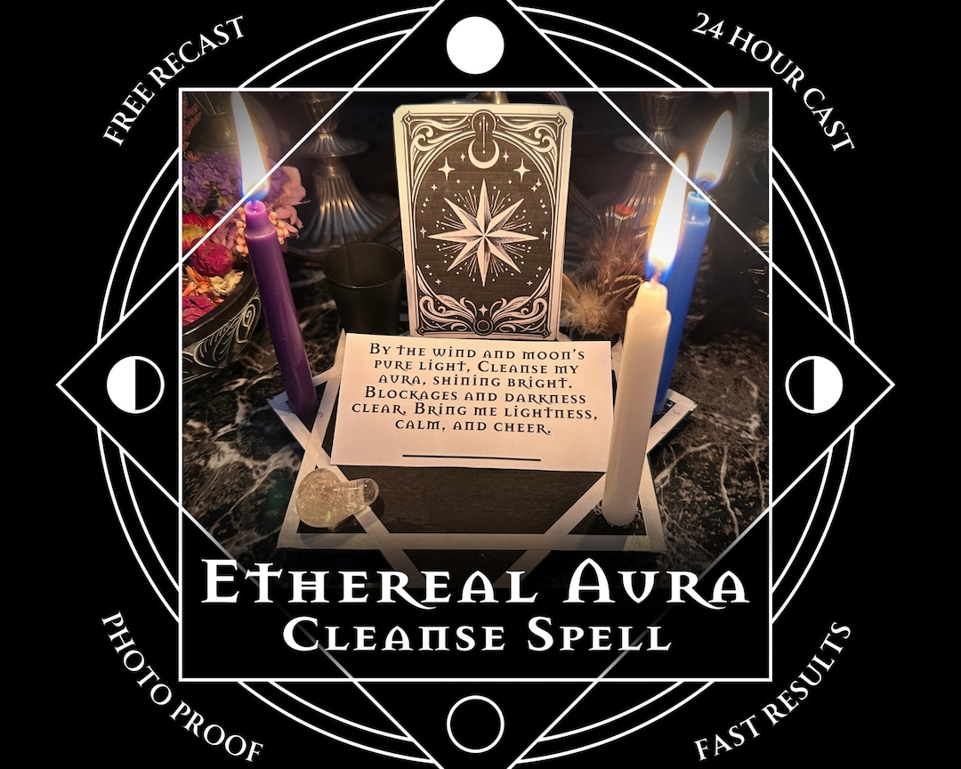 Aura Cleanse Spell Same Day Cast, Witches Spell Aura Ritual Cleansing ...