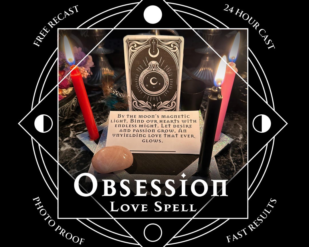 Obsession Love Same Day Spell , Witches Spell Love Ritual, Lovespell ...