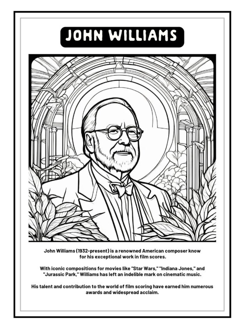 Great Composers in Music History: Coloring Book Celebrating the Lives ...