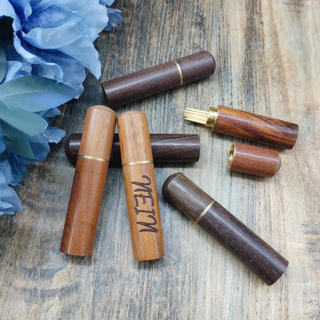 Customized Toothpick Box,mini Toothpick Box,gift for Dad,home Gift ...