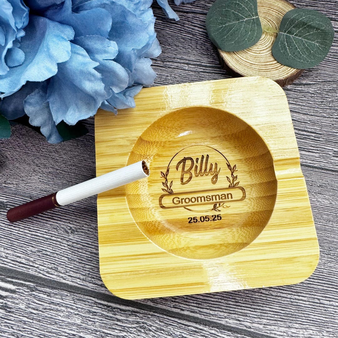 Bamboo Ashtray, Eco Bamboo, Bowls for Smoking, Unique Smoking Pipes ...