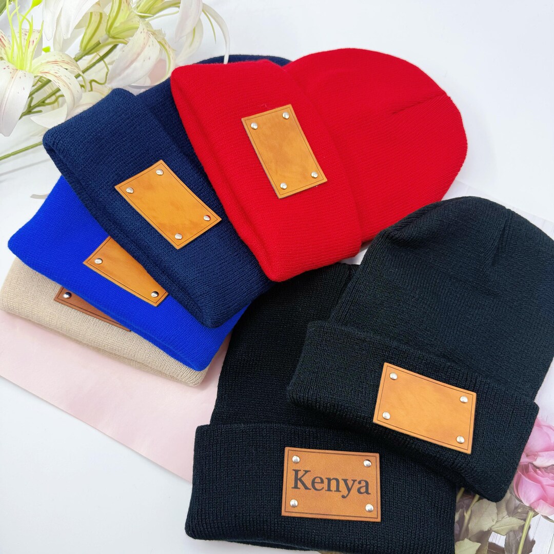 Personalised Engraved Knitted Beanie,beanies for Women,beanie Winter ...