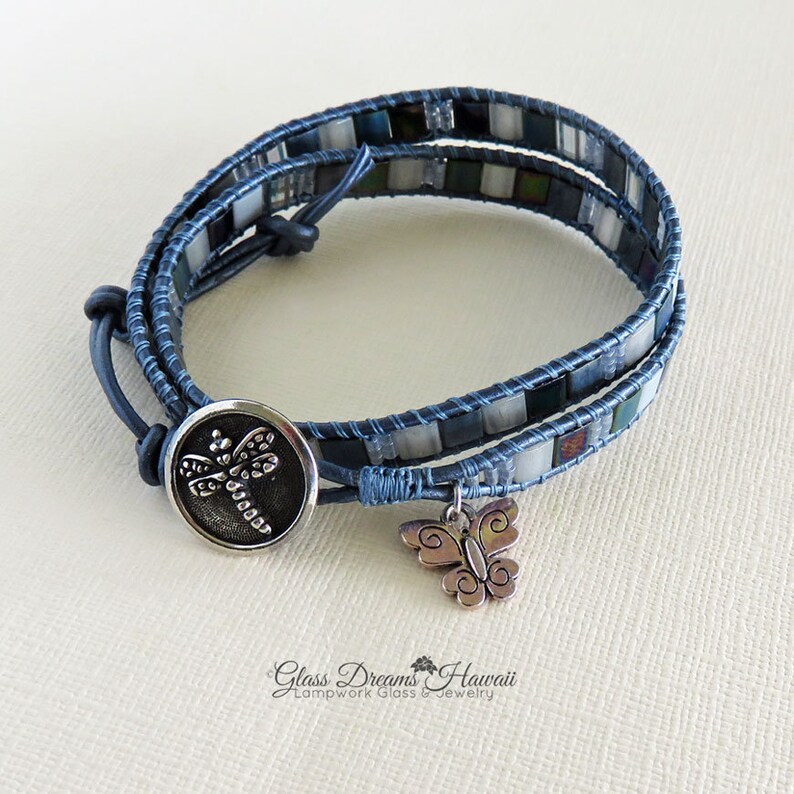 Beaded Leather Wrap Bracelet Tila Bead Leather Wrap Bracelet - Etsy Beaded Leather Wrap Bracelet Tila Bead Leather Wrap Bracelet - Etsy