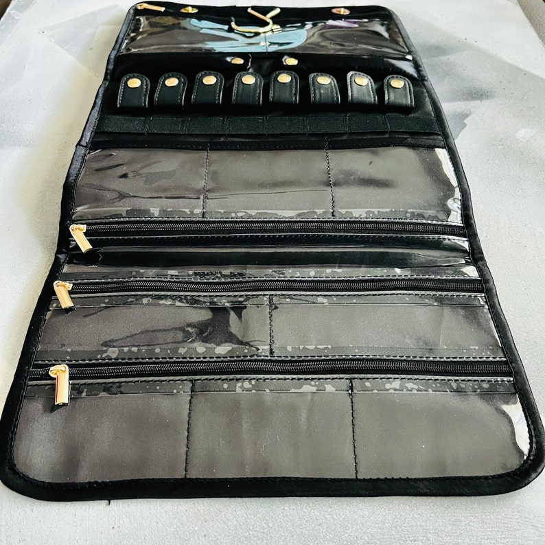 Hanging Trifold Travel Jewelry Organizer Hanging Trifold - Etsy