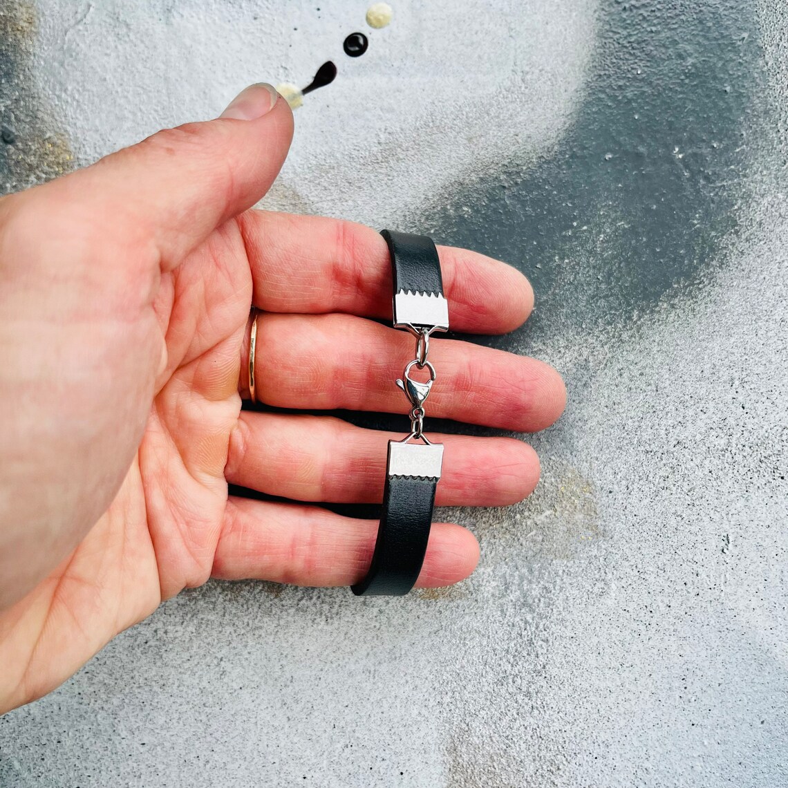 Medical ID Bracelet Leather Medical Alert Bracelet Leather - Etsy