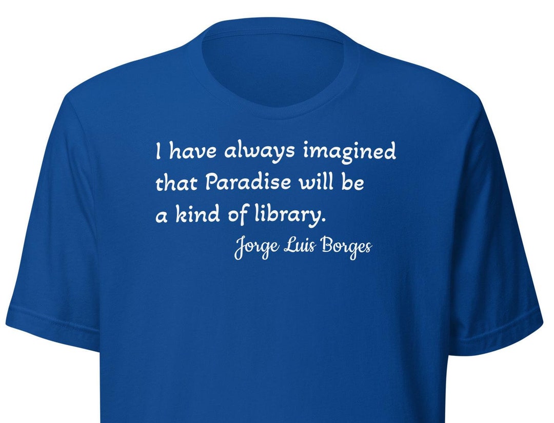 Paradise as a Library Tee, Teacher Appreciation Gift, Student Tee ...