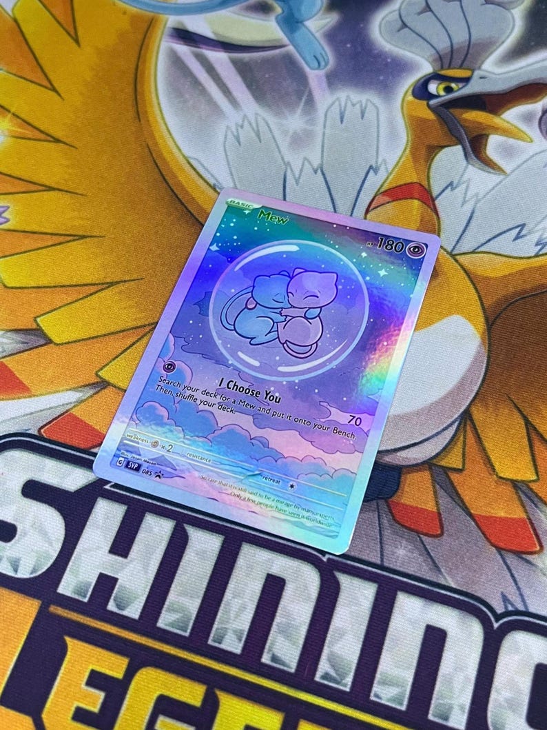 Custom Espeon & Umbreon Pokémon Card | "eternal Partners" – Cute Fanart ...