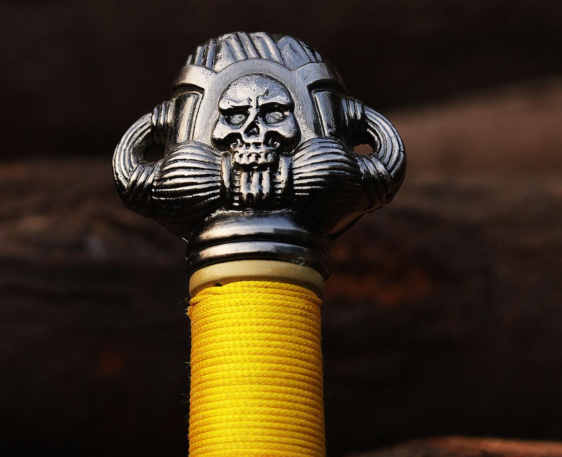 Handmade Conan Sword Replica Engraved Steel Blade, Functional Movie ...