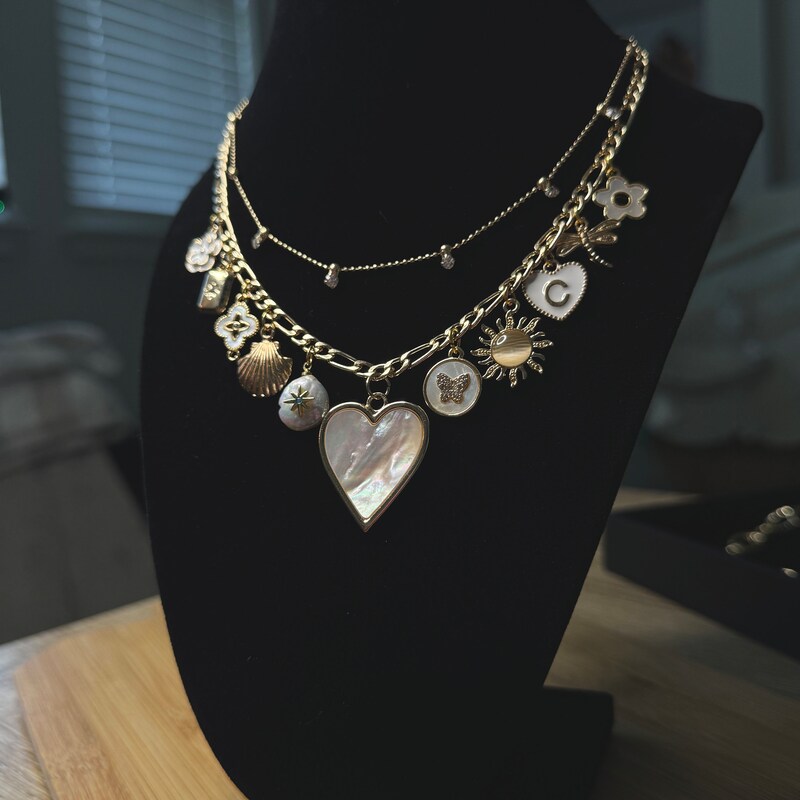 Charm Necklaces - Etsy