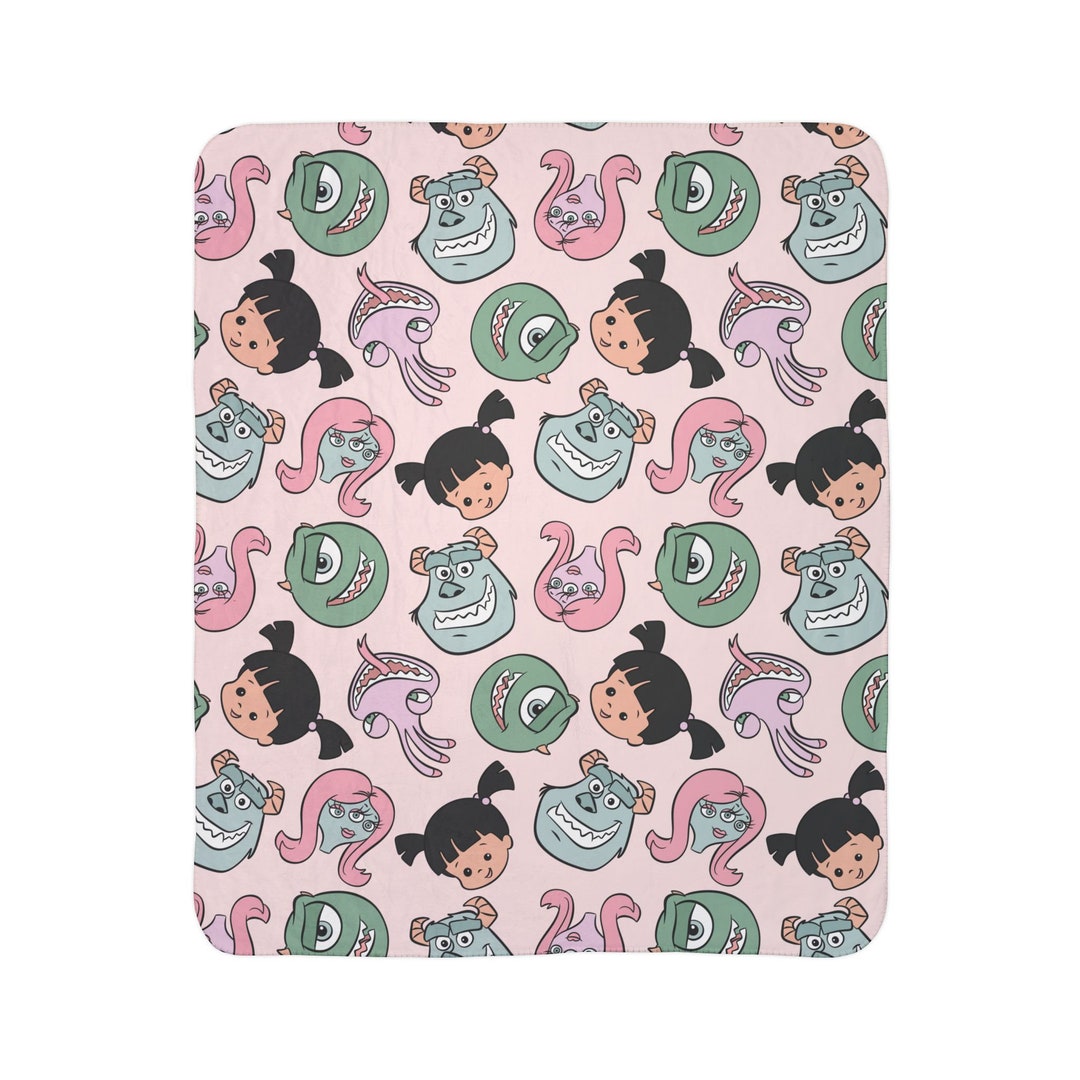 Monsters Inc Blanket, Pixar Disney Blanket, Sully, Boo, Cozy Blanket ...