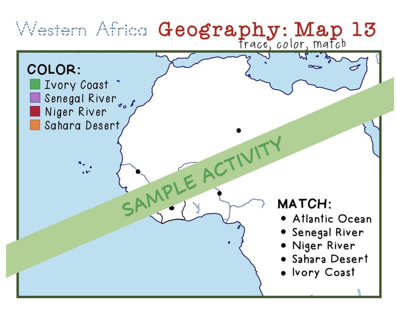 CC Cycle 1 Geography Worksheets | Classical Conversations Foundations ...