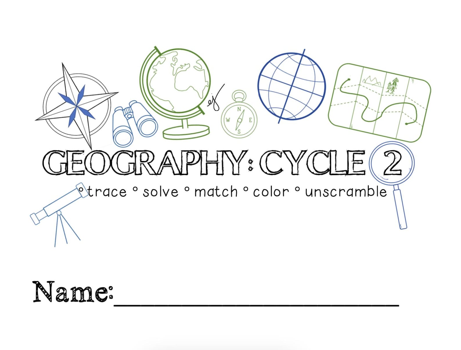CC Cycle 2 GEOGRAPHY Worksheets | Classical Conversations Foundations ...