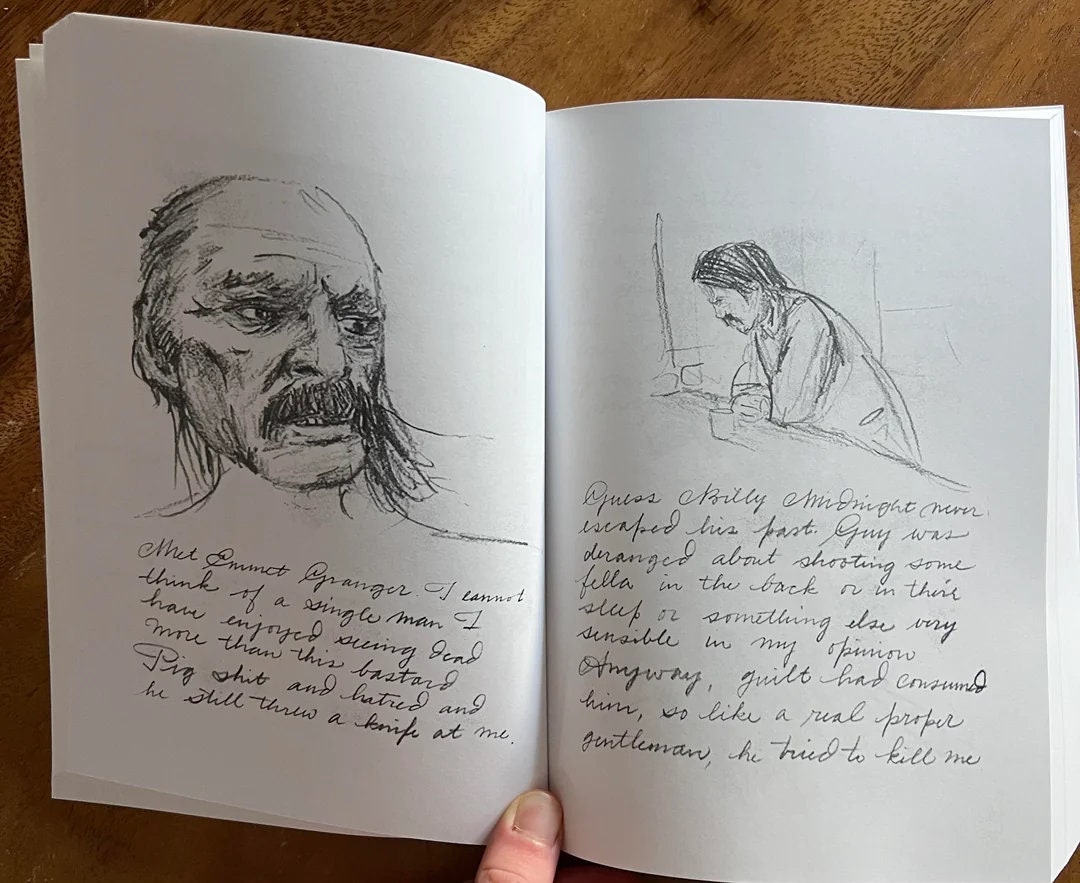 Arthur Morgan Journal I Red Dead Redempton 2 Réplica Tagebuch I Western ...