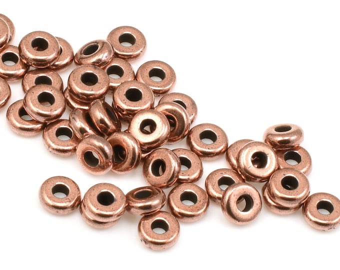 Copper Bead Caps Copper Tierracast 5mm Leaf Antique Copper Beadcaps ...