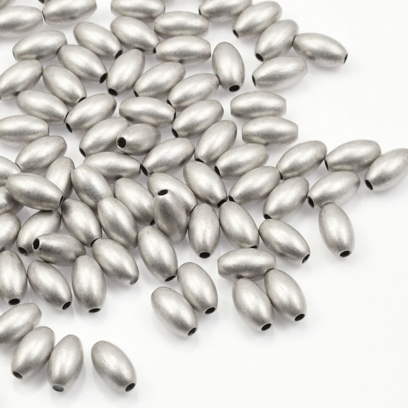 Antique Oval Glass Beads - Etsy