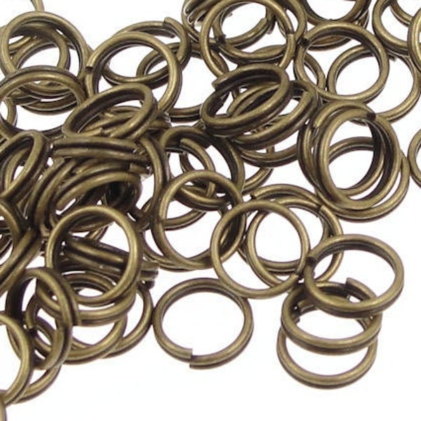 Brass Split Ring - Etsy